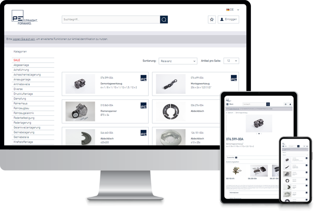 The complete range from PE Automotive