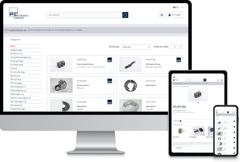 The complete range from PE Automotive